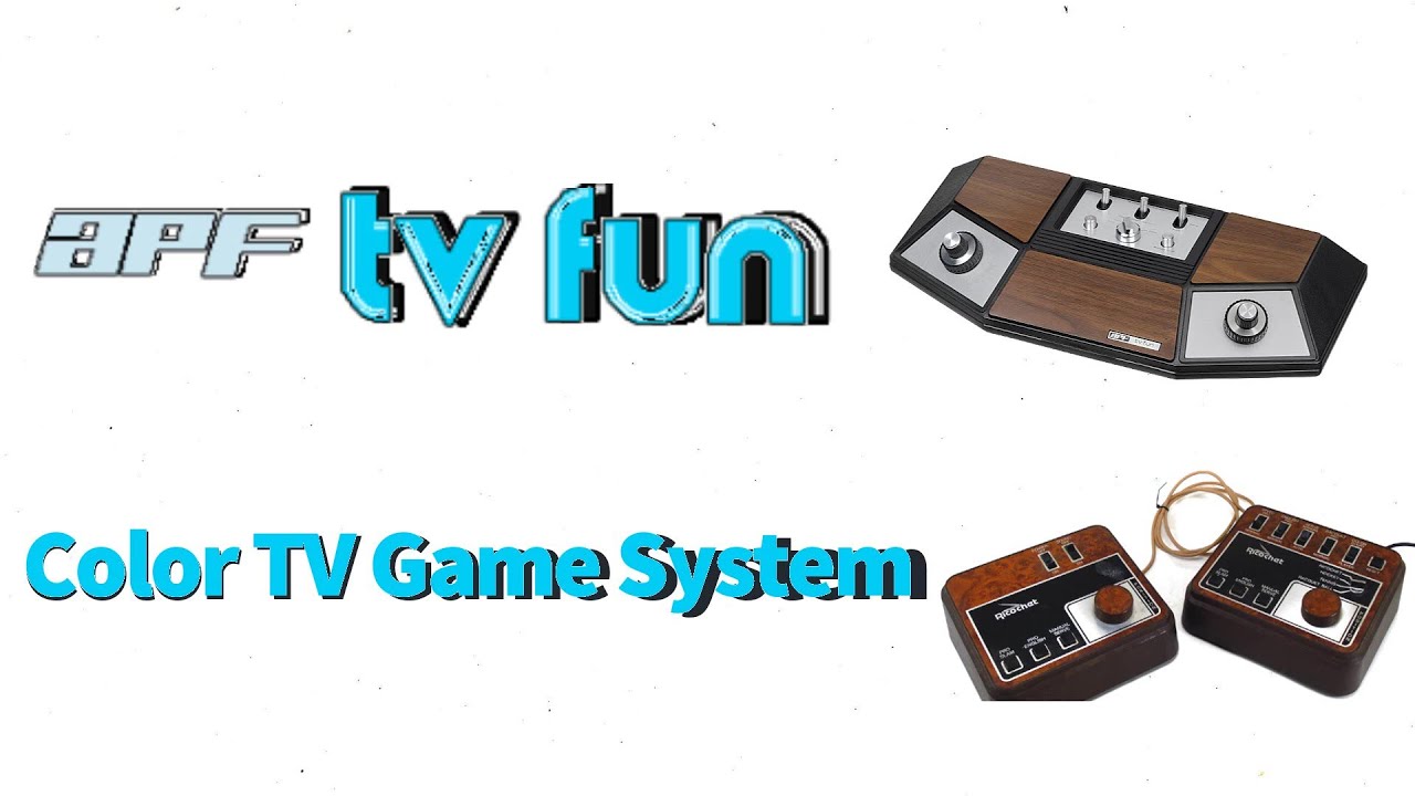 APF TV Fun Y Ricochet Electronic Color TV Game - YouTube