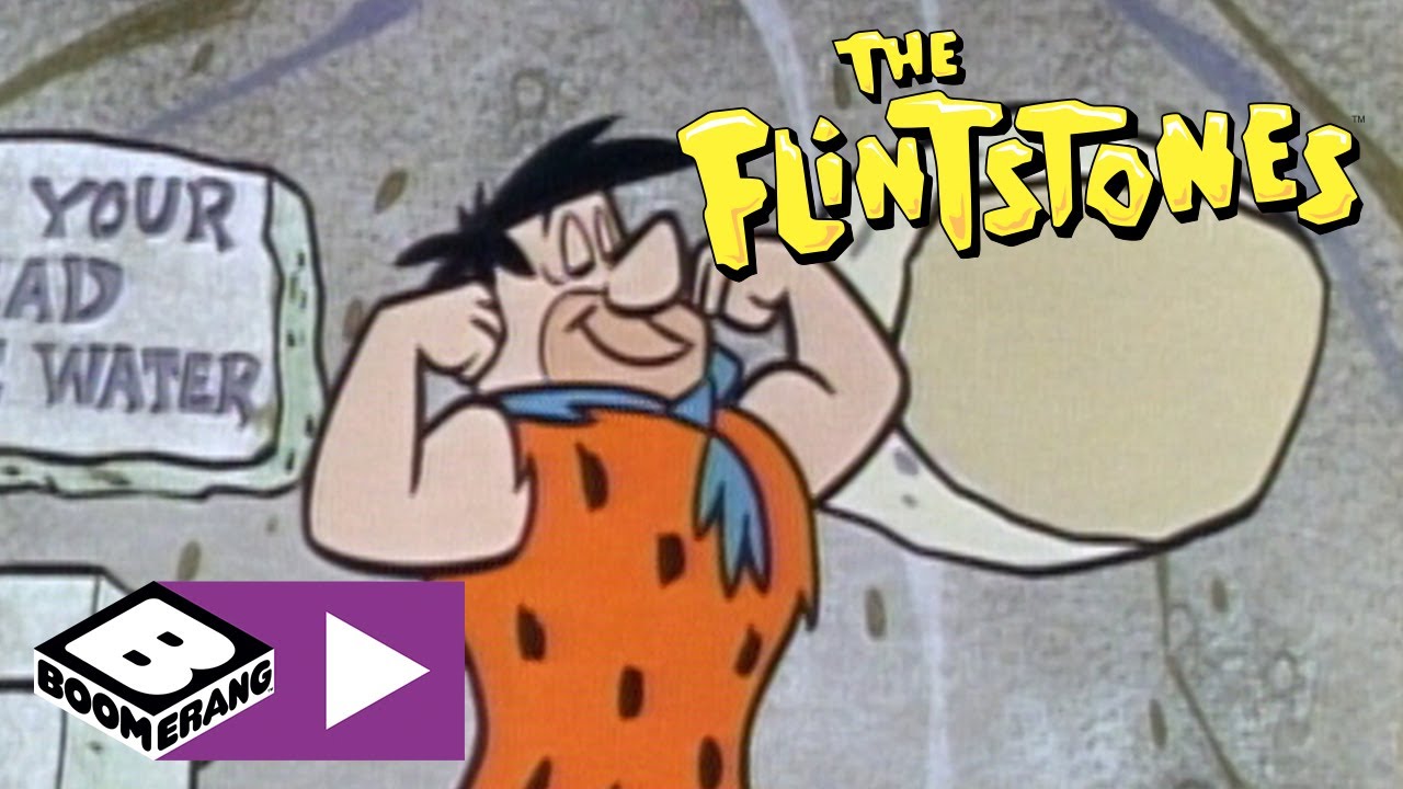 Flintstones | Freds gør-det-selv-pool | Boomerang Danmark - YouTube