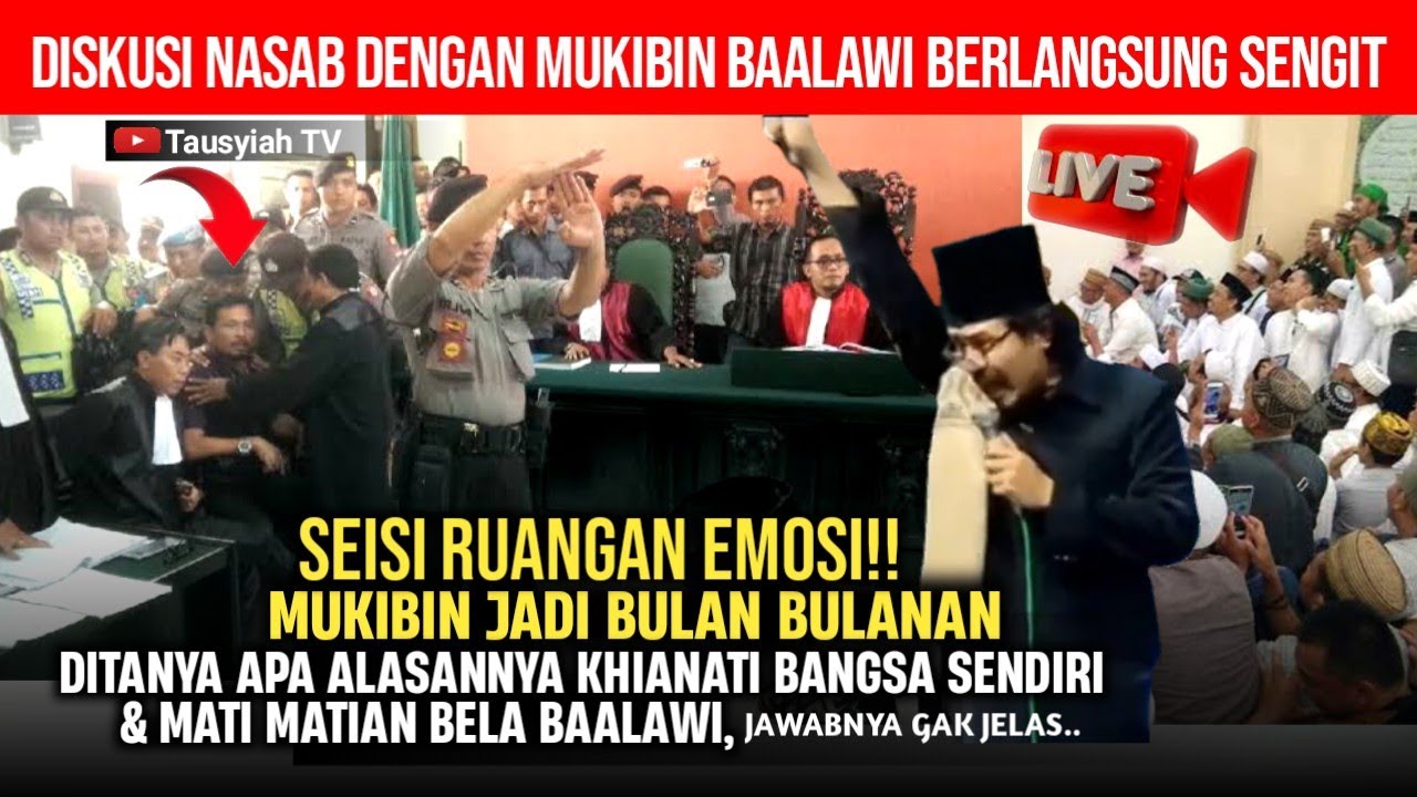 DISKUSI BERLANGSUNG RICUH,MUKIBIN BAALAWI BABAK BELUR DIHAJAR DI RUANG ...