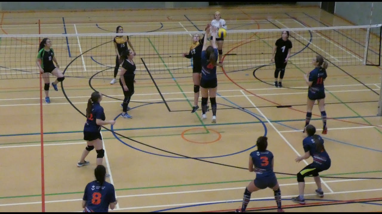 BUCS Women's Volleyball: Team Sunderland vs York University 2nds - YouTube