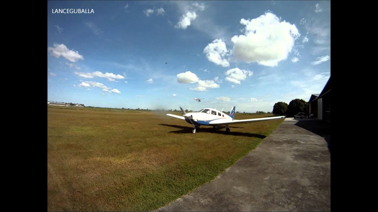 GoPro : Piper Archer to Angeles City Flying Club - YouTube