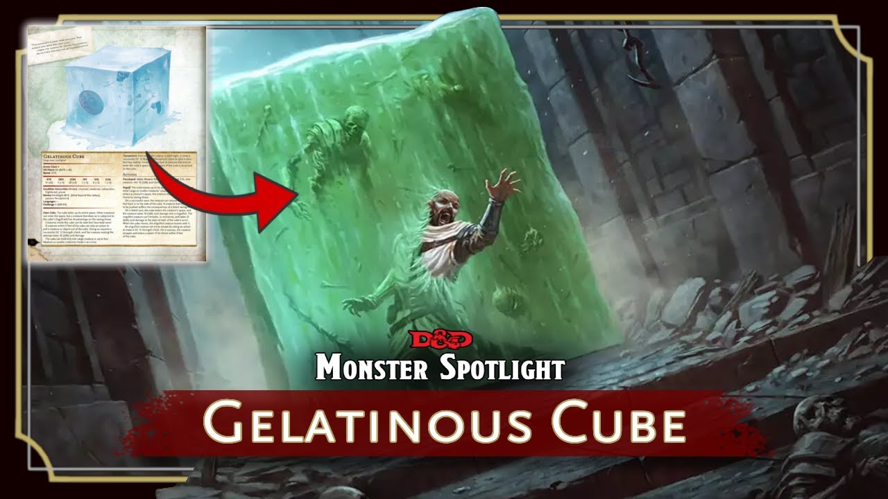 Everything You NEED to Know About: Gelatinous Cube - YouTube