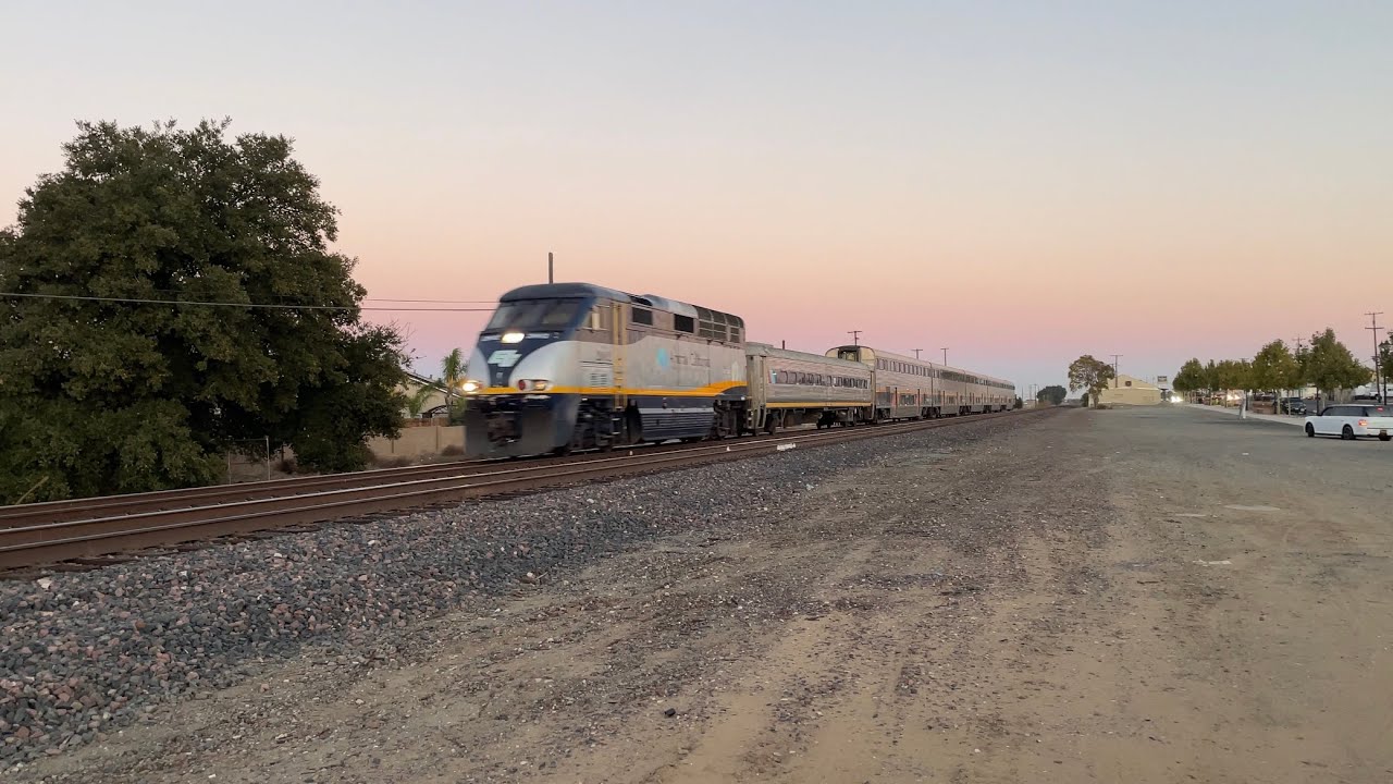 Amtrak San Joaquin Train 715 Northbound To OKJ Passing By My Hometown ...