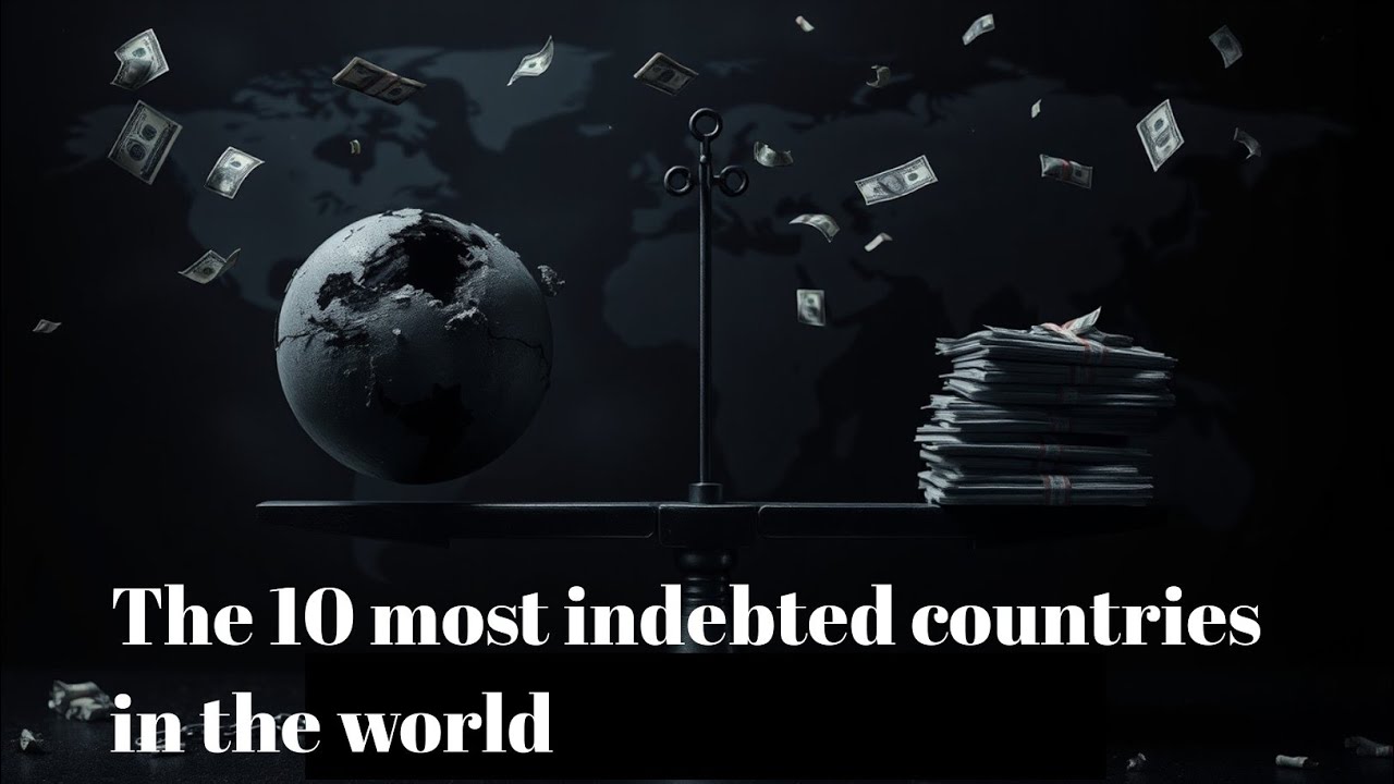 The 10 most indebted countries in the world || comparison video - YouTube
