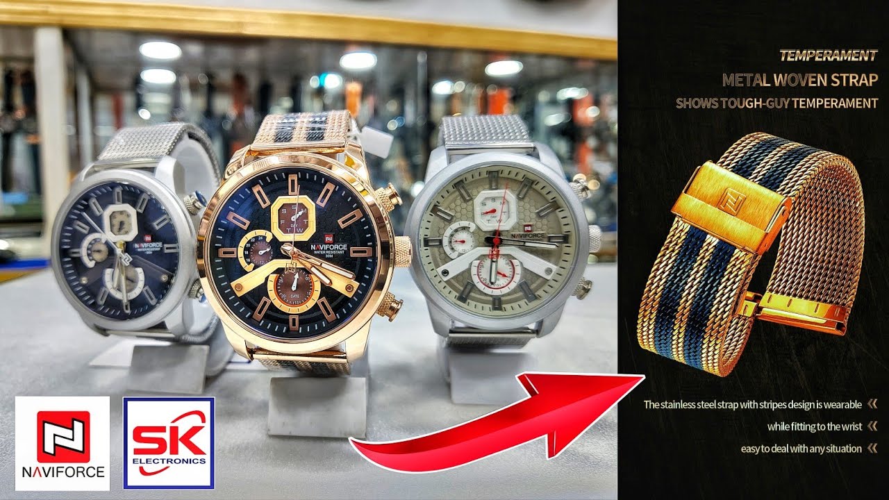 Naviforce NF 9211 Chronograph Watches | Premium Luxury Fashion Watches ...