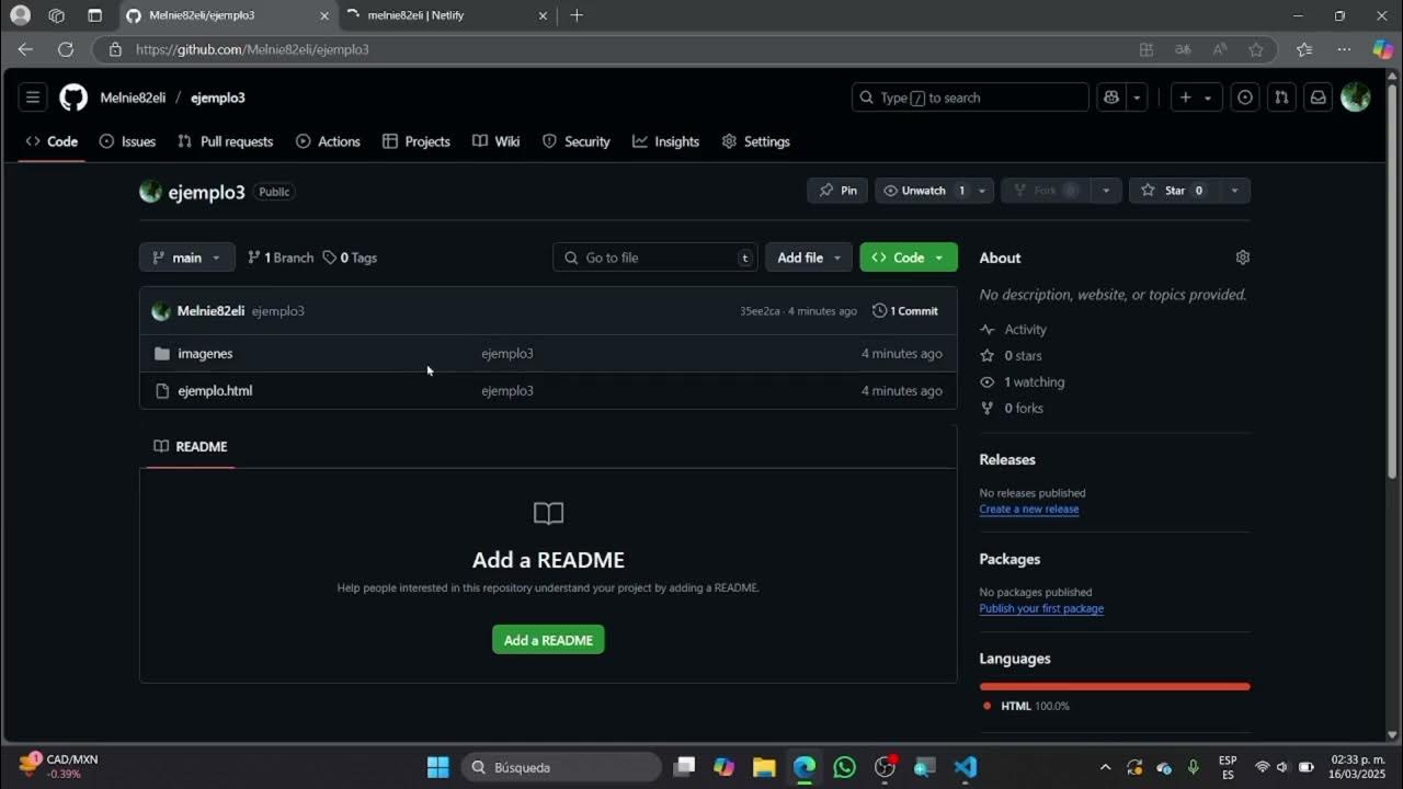 Git/GitHub/Netlify - YouTube