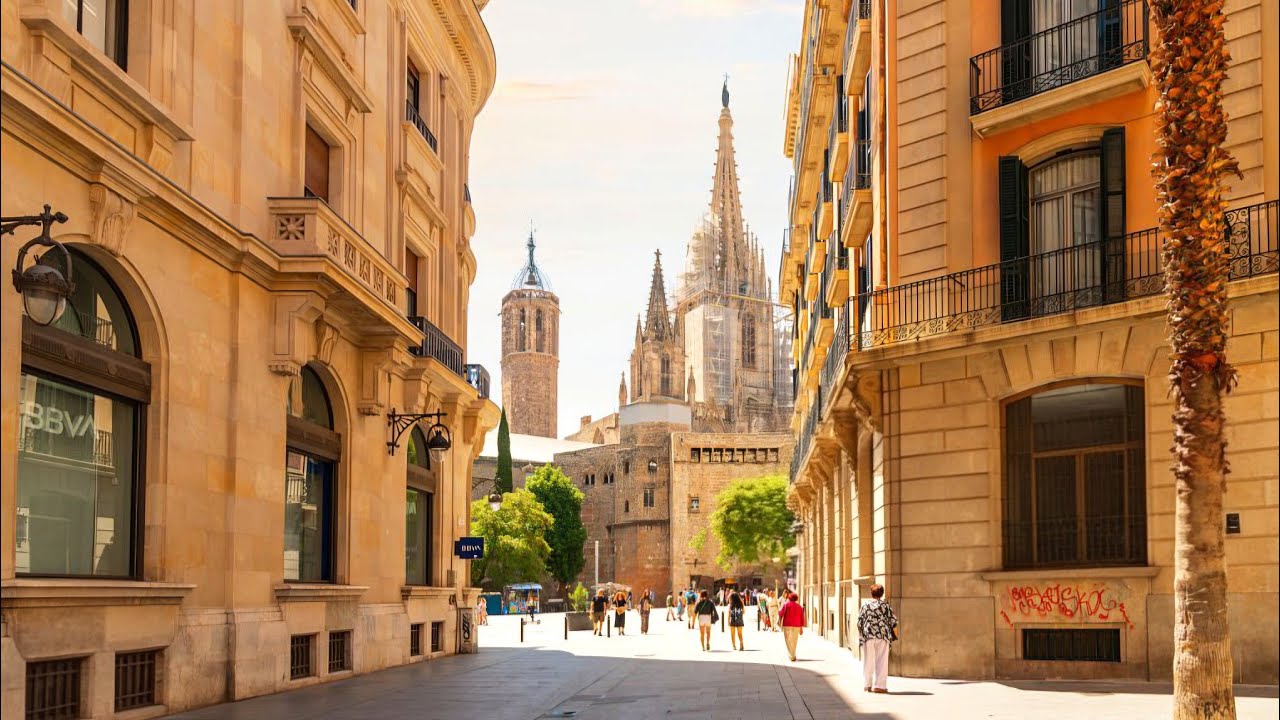 🇪🇸 Walking in BARCELONA 4K, Spain - YouTube
