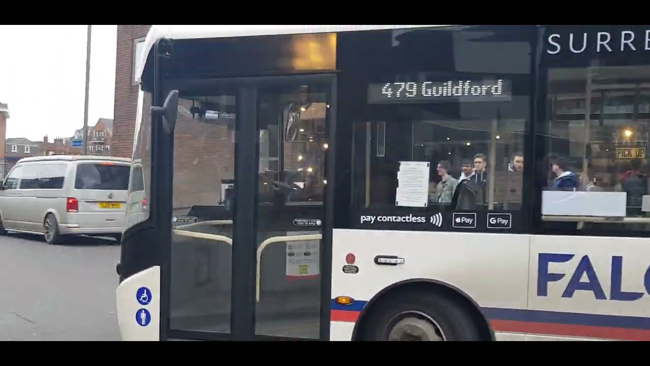 Here is the 479 Falcon bus in Guildford Sunday 19 March 2023 - YouTube