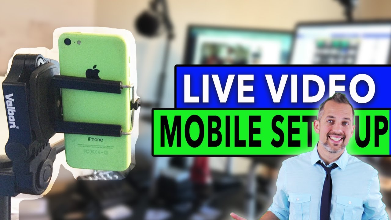 How to do a Live Stream Studio Set Up on Mobile for your business ...