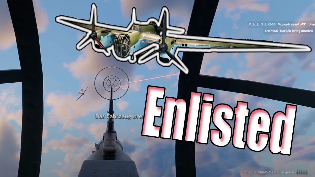 Interessanter Bomber - Enlisted Beta Gameplay | German/Deutsch - YouTube