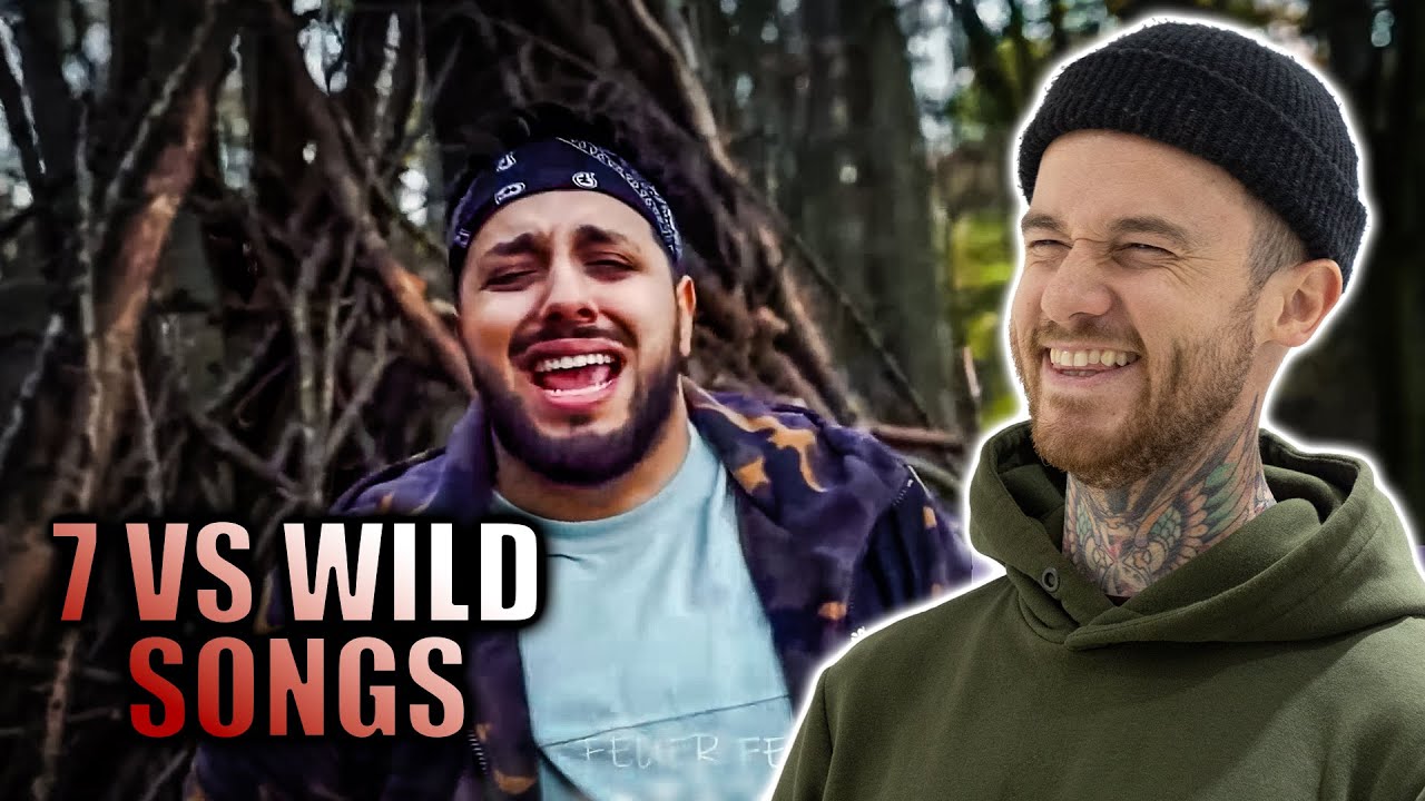 Teilnehmer reagiert auf 7 VS WILD Songs von Lukas der Rapper, Danergy ...
