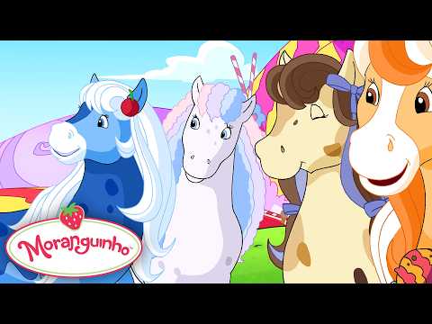 Moranguinho ✨ Ilha Mágica dos Pôneis 🦄  Aventuras em Tutti Frutti 🍓 Desenho animado para crianças