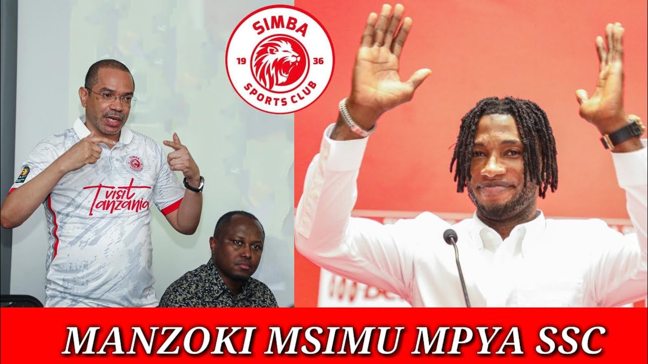 UONGOZI WA SIMBA WAFUNGUKA MANZOKI ATATUA LINI SIMBA AMESHASAIN MKATABA ...