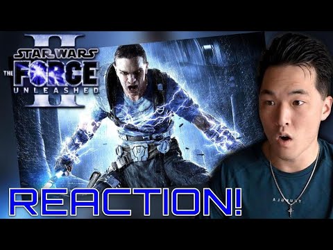 Star Wars The Force Unleashed II E3 Trailer Reaction! | Marine Officer Reacts - YouTube