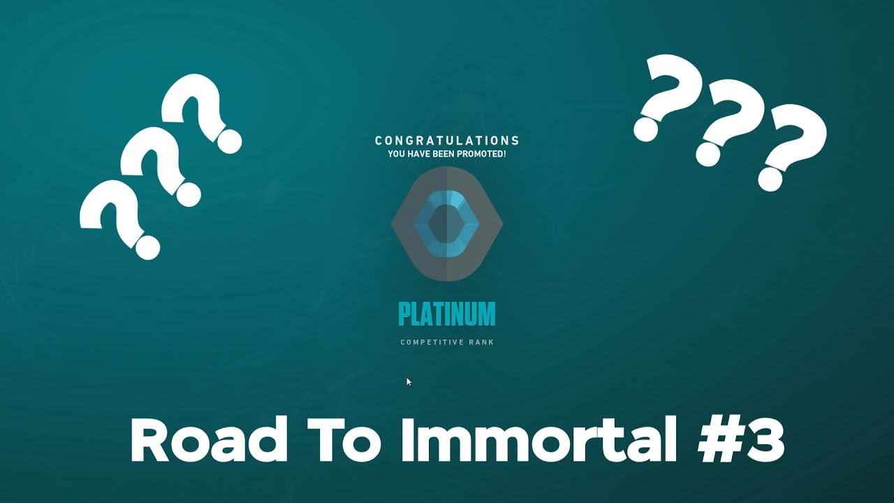 Hitting Platinum??? (Road To Immortal #3) - YouTube
