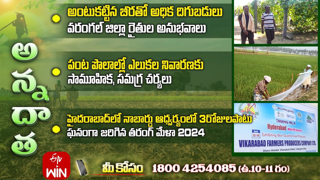 15th March 2024 | Annadata | అన్నదాత | Full Episode | ETV Telugu - YouTube