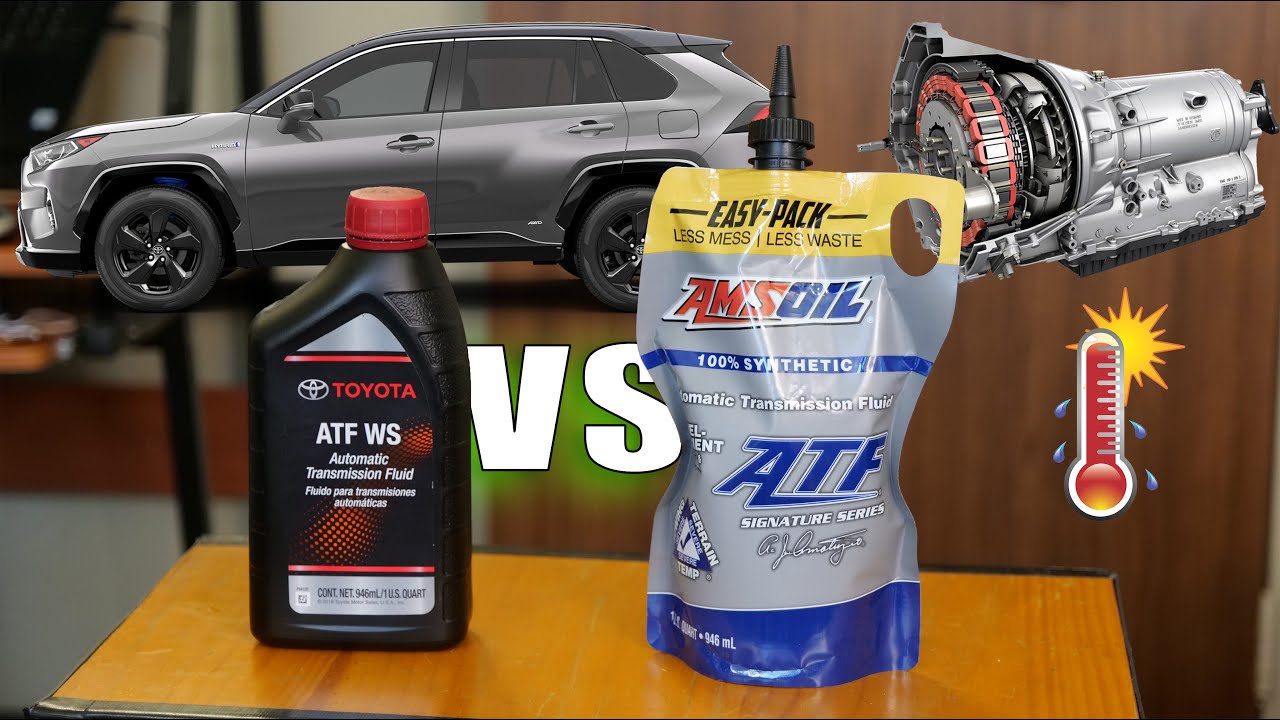 Amsoil Signature Series Transmission Fluid - TOYOTA WS - ATF - YouTube