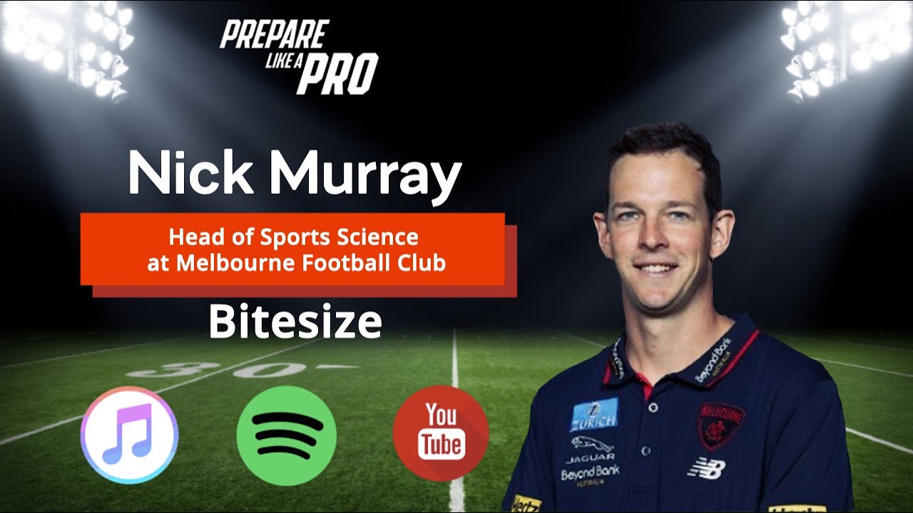 #bitesize - Nick Murray, Head of Sports Science at Melbourne Football ...
