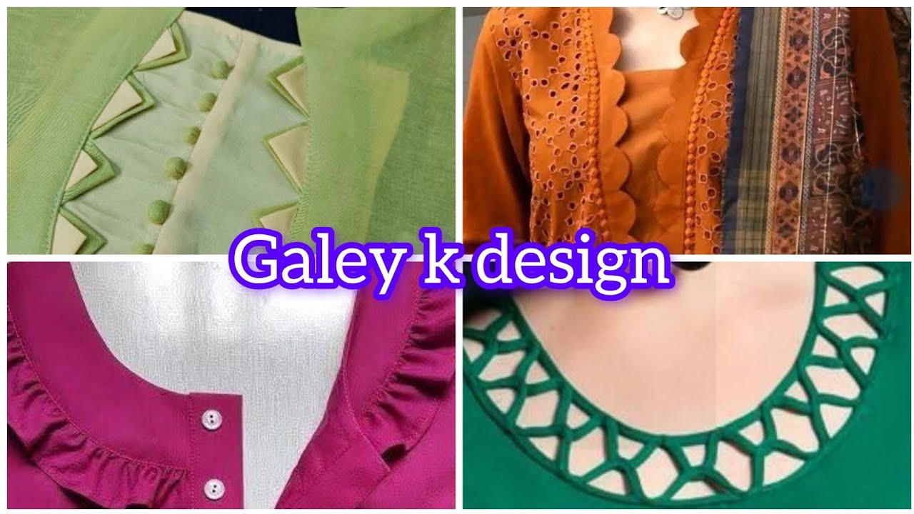 Galey k design//neck design with laces for summer//best gale k design ...