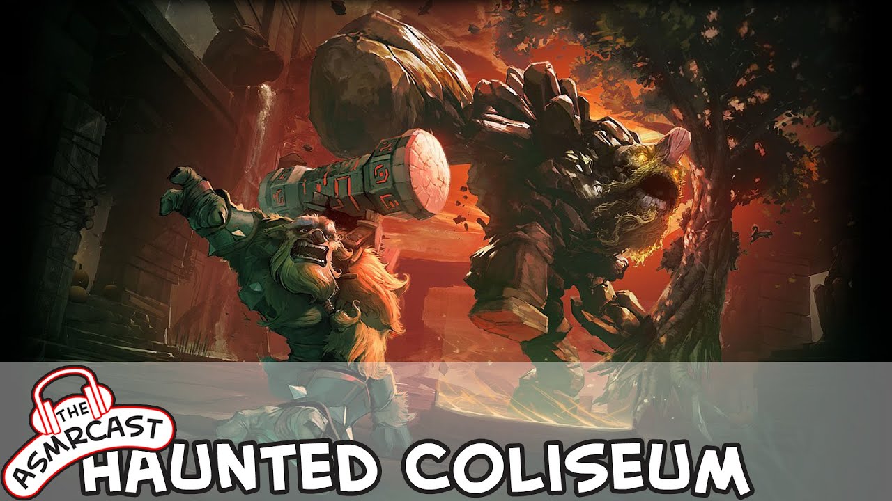 ASMR Dota 2 Custom Games (Binaural 3D) Haunted Coliseum - YouTube