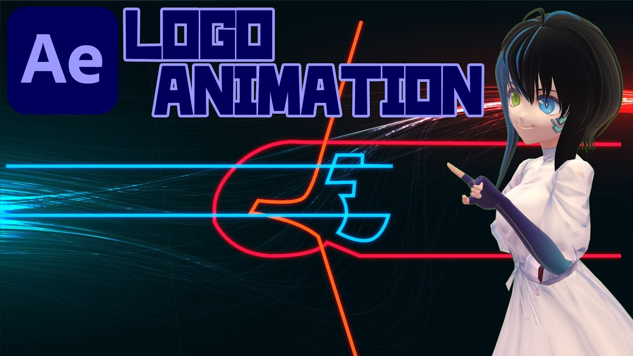 【After Effects】[Logo Animation] ELECTRONIC LOGO ANIMATION - YouTube