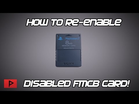 [How To] Enable a Disabled FMCB Memory Card Tutorial