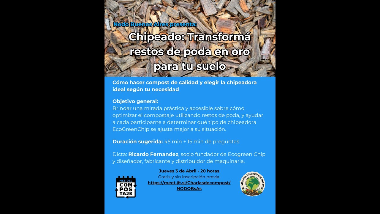 Chipeado: Transformá restos de poda en oro para tu suelo - YouTube