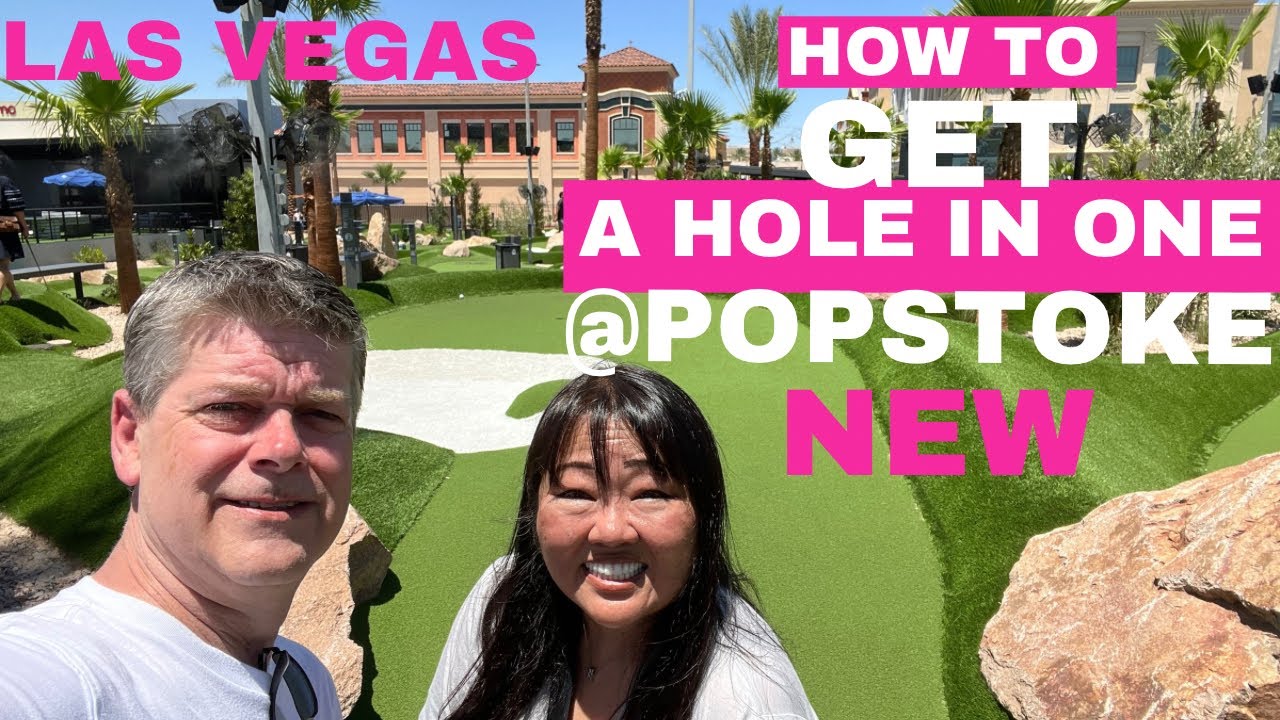 Las Vegas NEW POPSTROKE Mini putt putt Golf. Fun for All. - YouTube