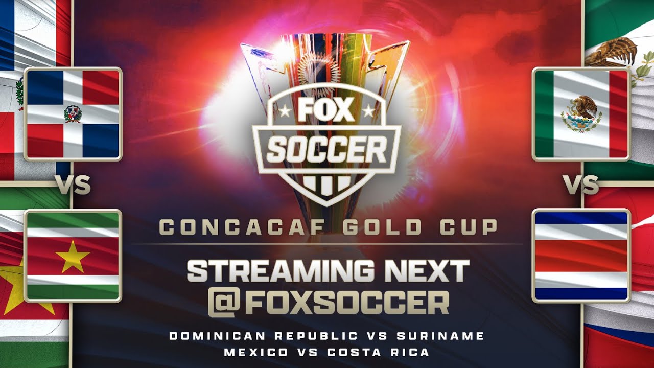 Mexico vs. Costa Rica & Dominican Republic vs. Suriname | Concacaf Gold ...