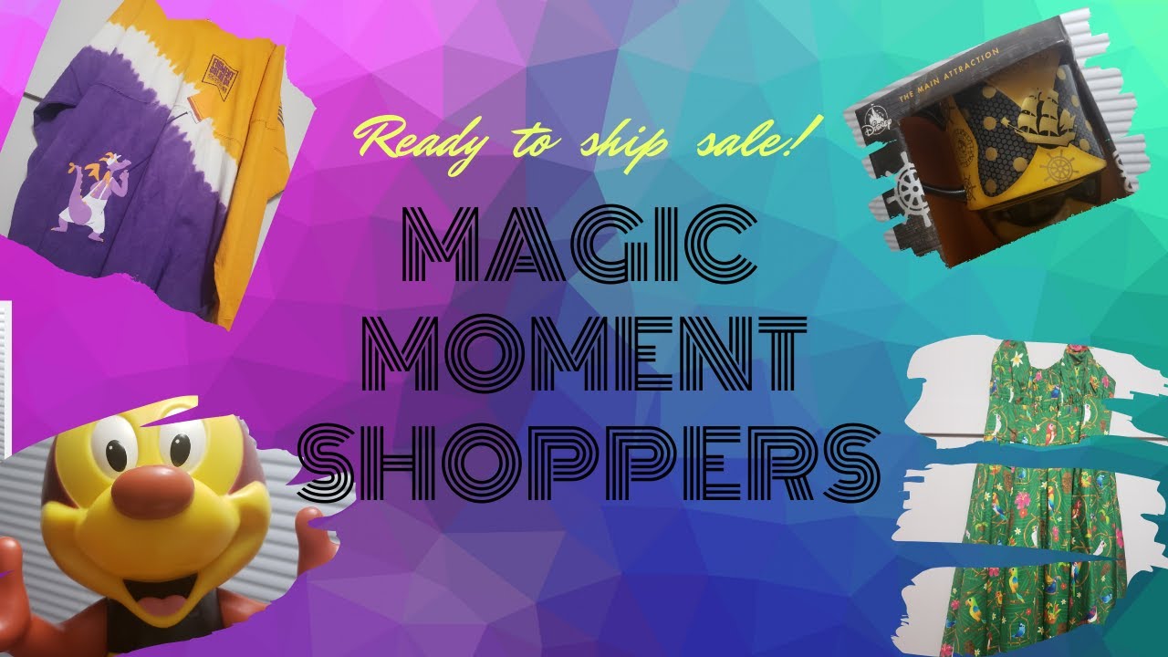 Magic Moment Shoppers, READY TO SHIP SALE! - YouTube