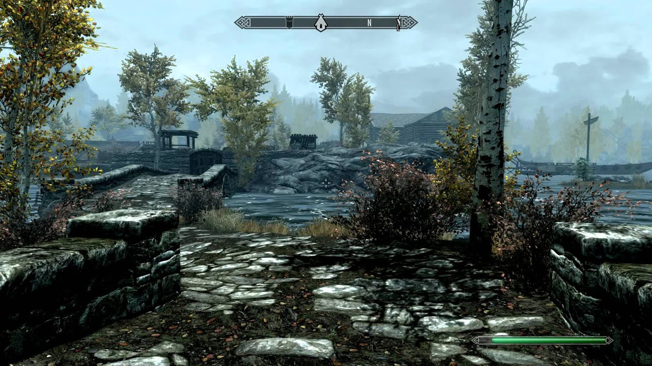 Skyrim full graphics ( ati 6990 HD ) - YouTube