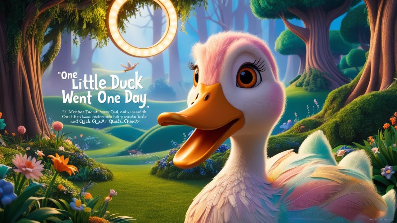 Five little ducks went out one day over the hills and far away | lyrics ...