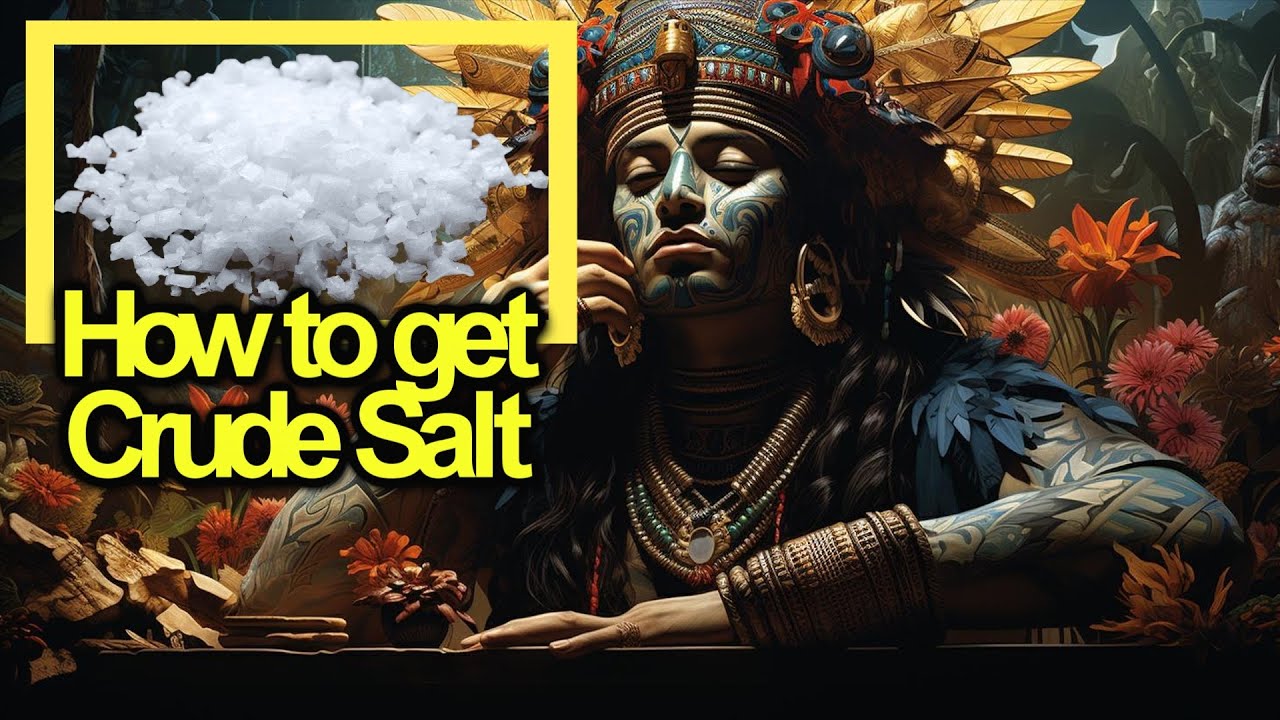 How to get Crude Salt | Soulmask - YouTube