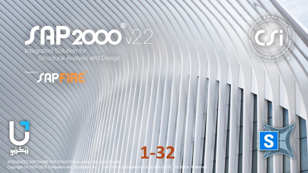 SAP2000 v22 - Foundation - YouTube