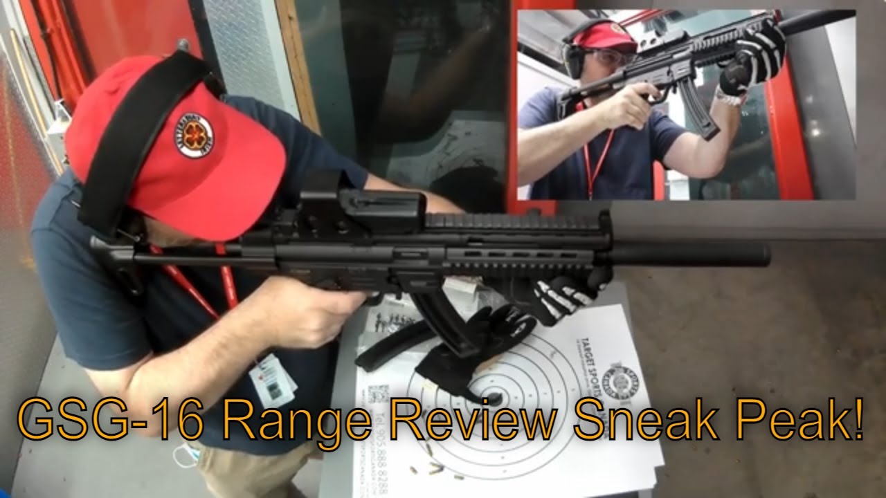 GSG-16 Range Review Sneak Peek! - YouTube