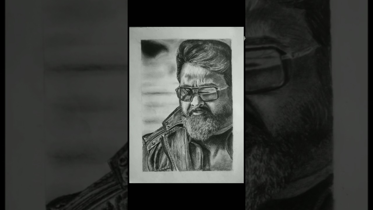 L2:Empuraan drawing mohanlal - YouTube