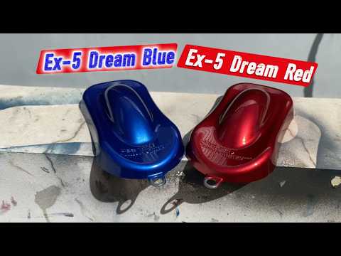Tip to Spray Samurai Paint Ex-5 Dream Red and Blue H232 & H233