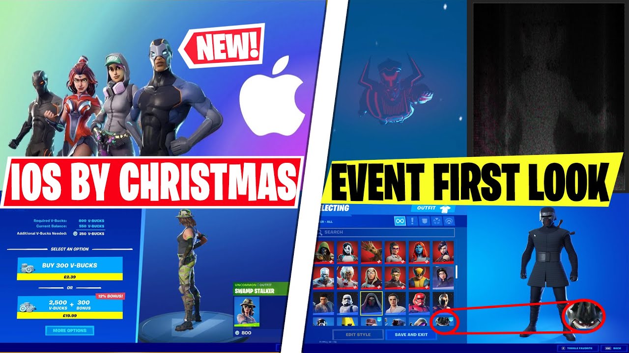 NEW Fortnite IOS RETURNING By Christmas! *iPad/iPhone* Live Event FIRST ...