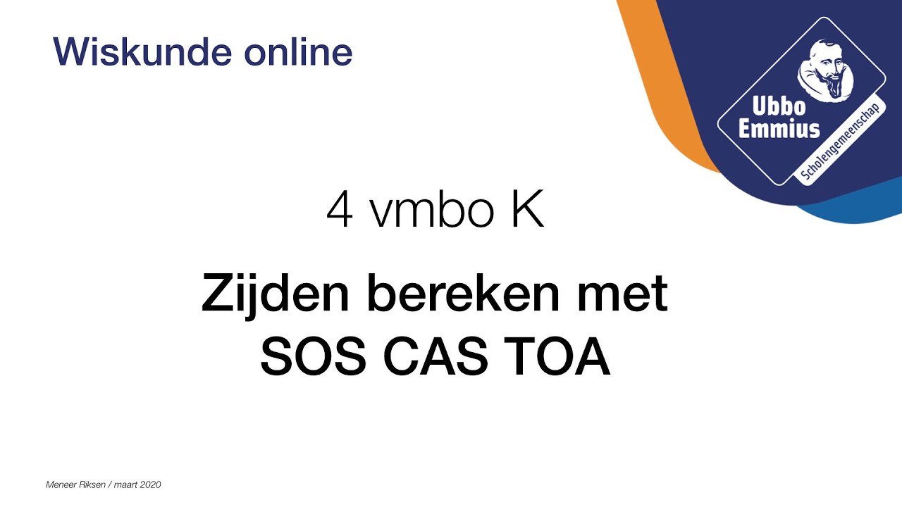 SOS-CAS-TOA zijden - YouTube