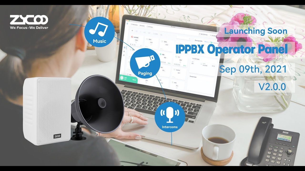 ZYCOO IPPBX Operator Panel Launched!! - YouTube
