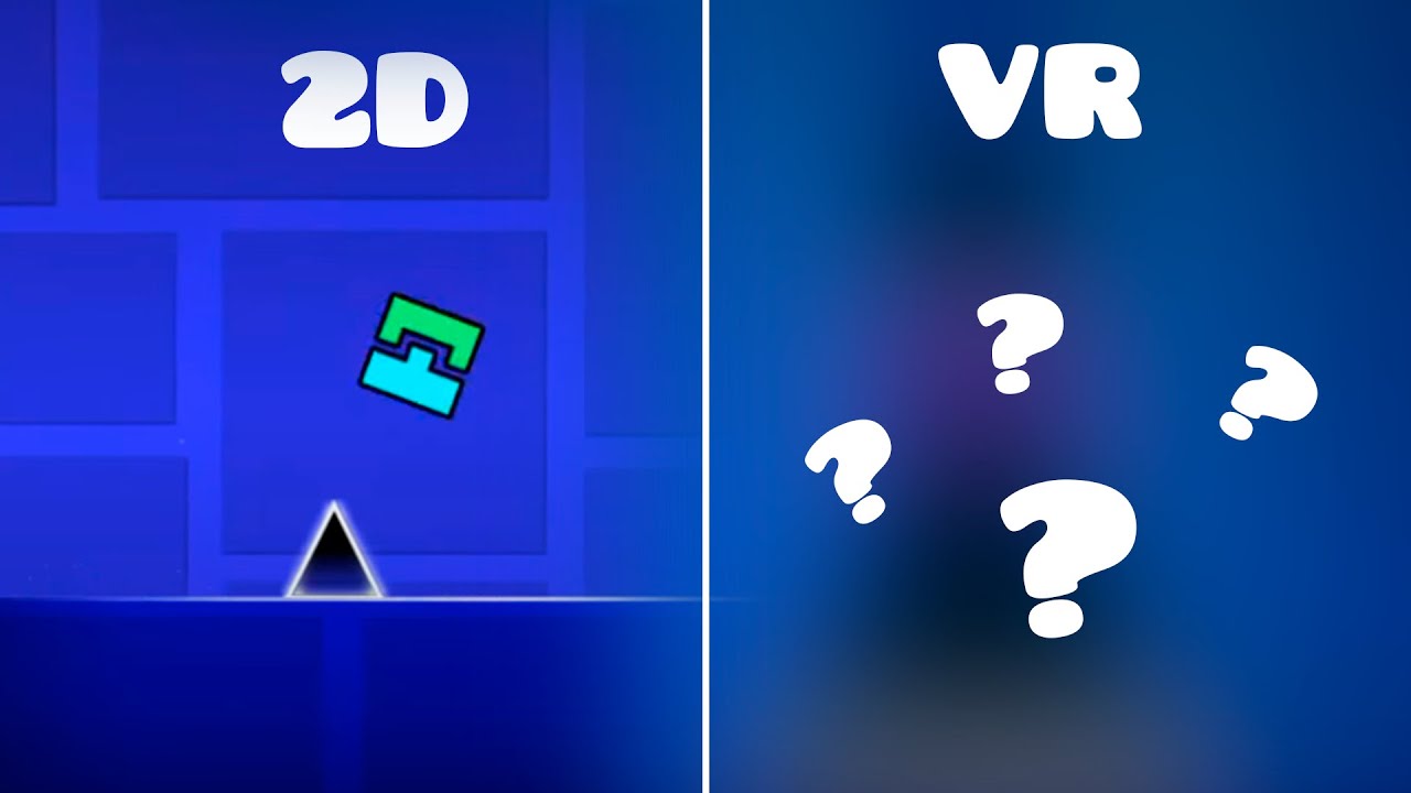 I made Geometry Dash in VR - YouTube