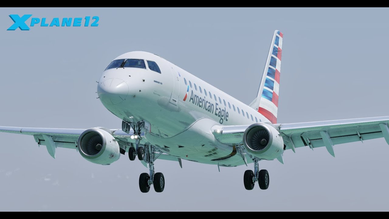 【X-Plane 12】X-Crafts Embraer E170 | Atlanta(KATL) to Erie(KERI) - YouTube