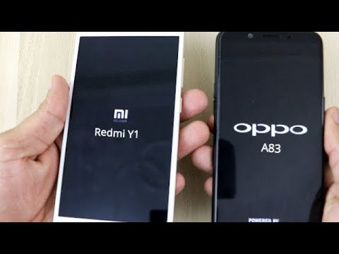 Oppo A83 Vs Xiaomi Redmi Y1 Comparision !! Speed Comparision ...