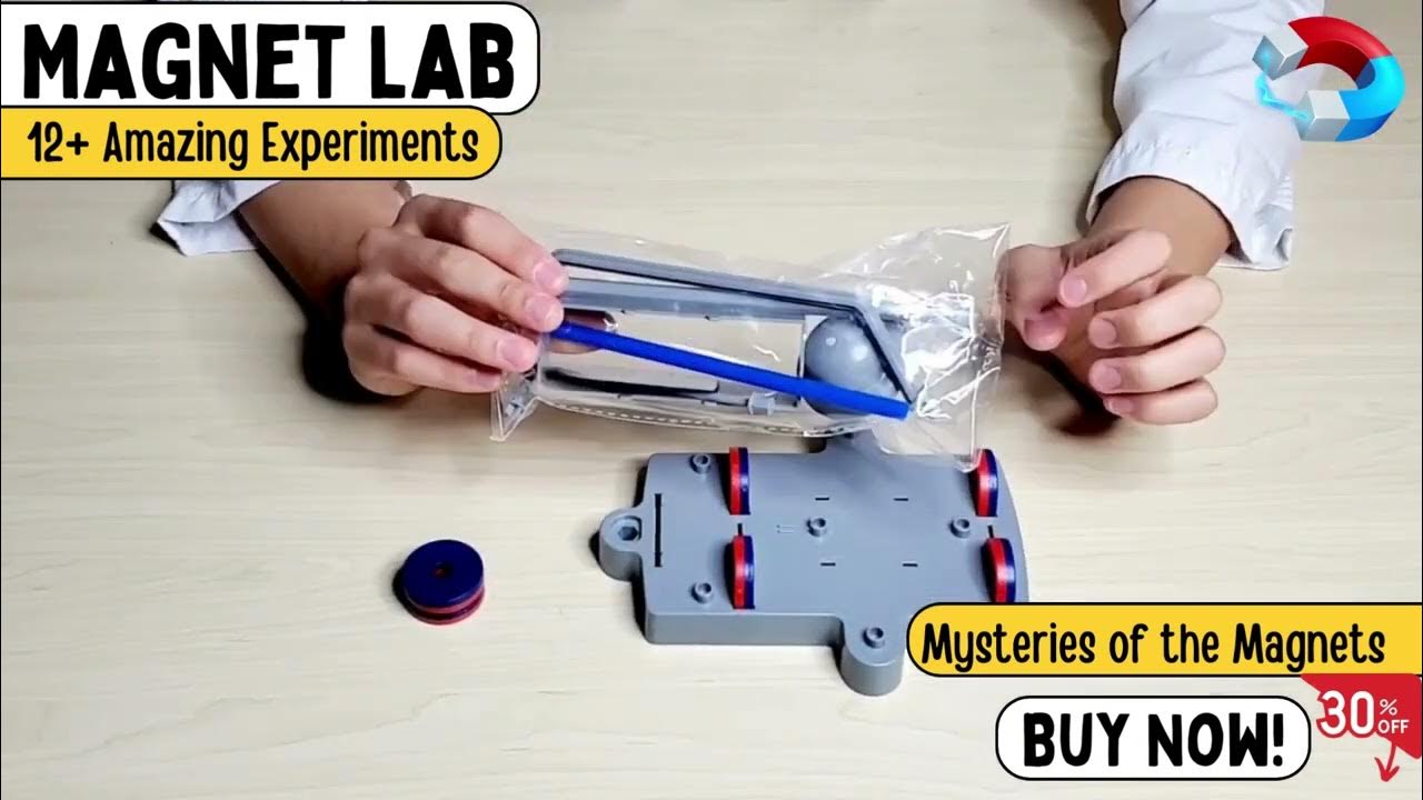Magnet Lab STEM Kit | 12 Amazing Experiments - YouTube