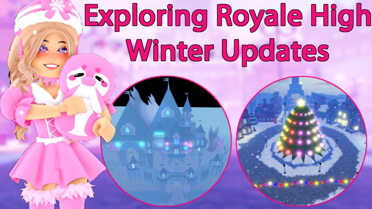 Exploring The Winter Updates From The Past Royale High - YouTube