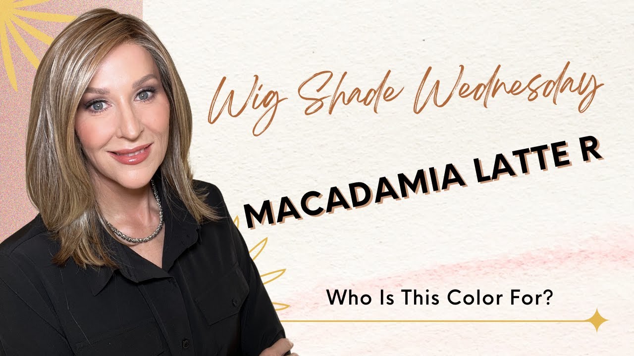 WIG Shade Wednesday | MACADAMIA LATTE R | Belle Tress | Side By Side ...