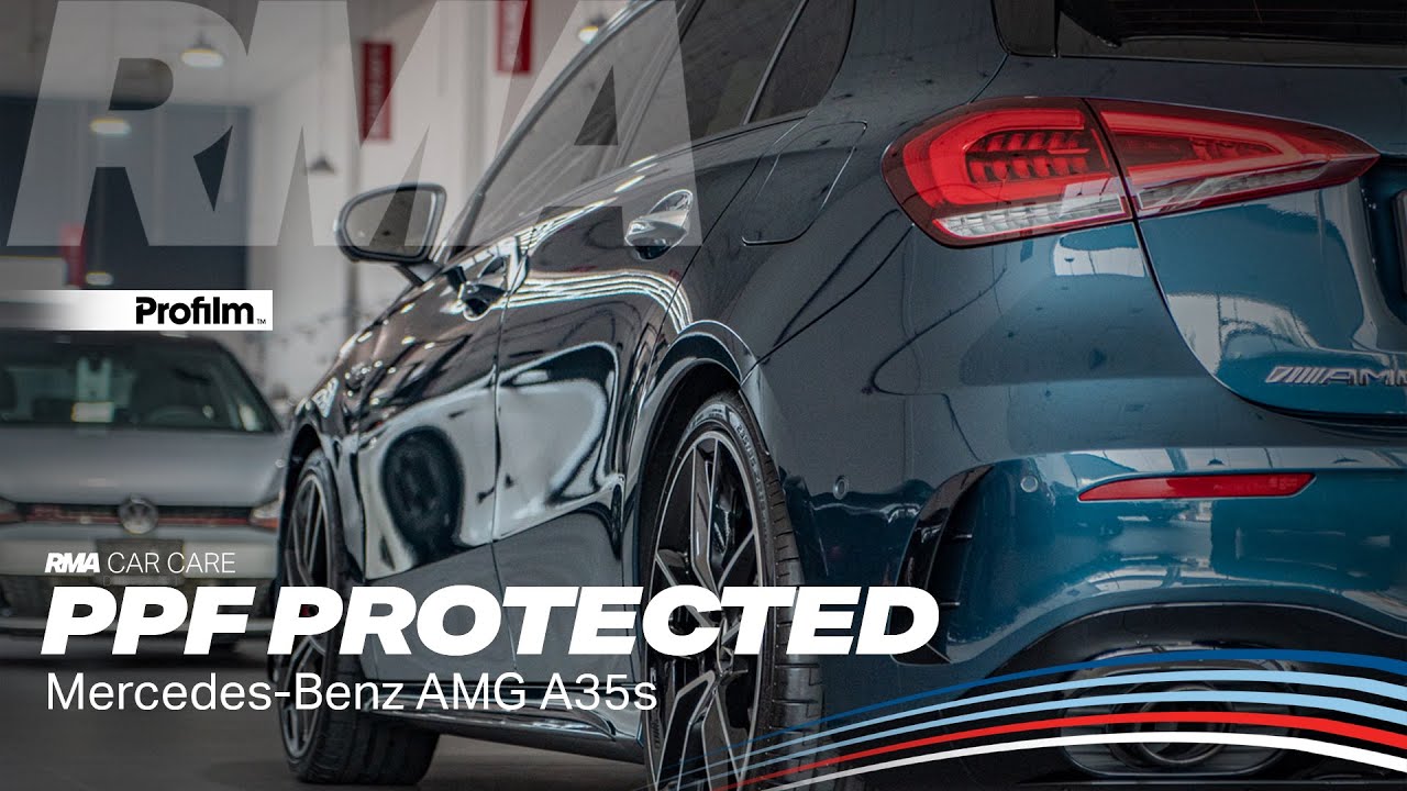 We protect this BRAND NEW A35s with PPF!! - YouTube