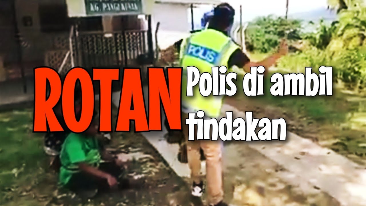 TERKINI Polis di ambil tindakan rotan remaja ingkar arahan PKP ! Polis ...