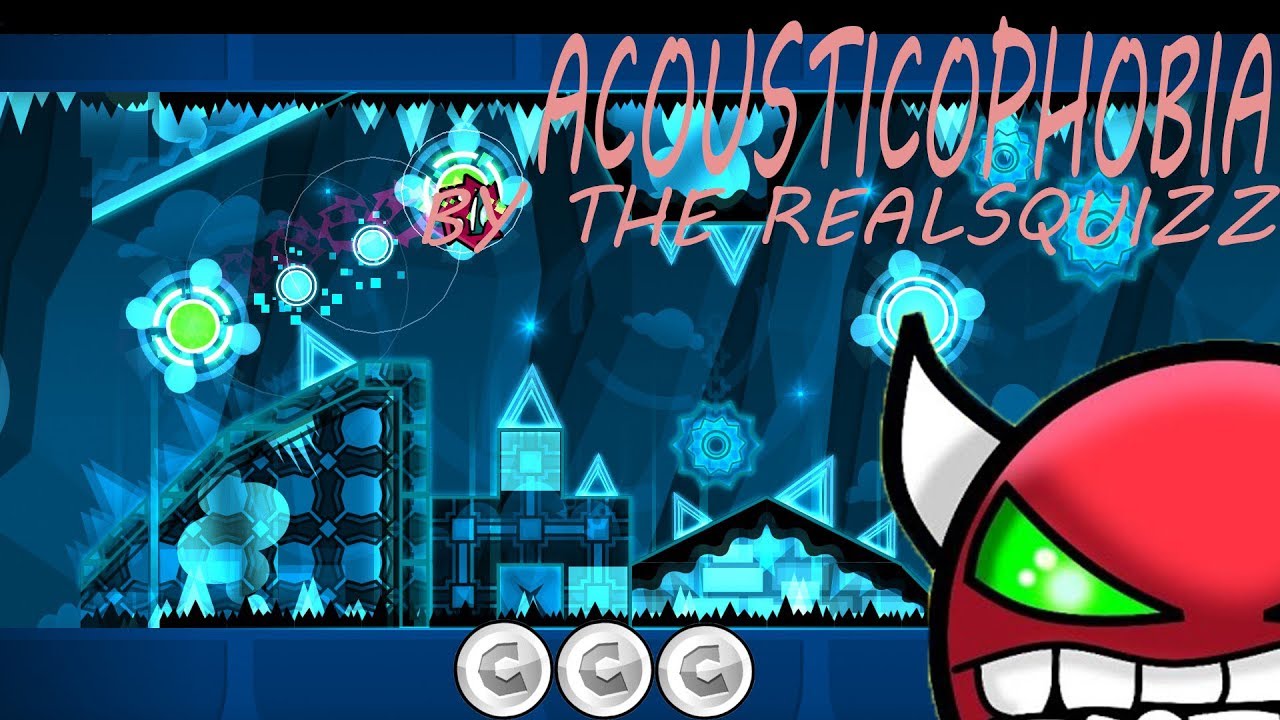 ''Acousticophobia'' [Hard Demon] by TheRealSquizz (all coins) /GD 2.11 ...