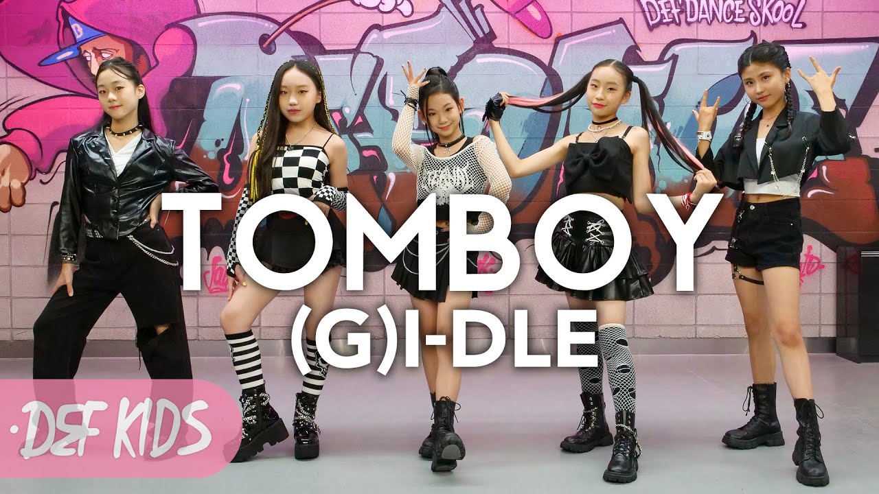 [아이돌 키즈댄스학원 No.1] (여자)아이들 (G)I-DLE - 톰보이 TOMBOY 안무 커버댄스 | Def Kids Kpop ...